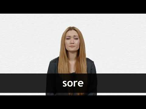 SORE - Definition & Translations | Collins English Dictionary