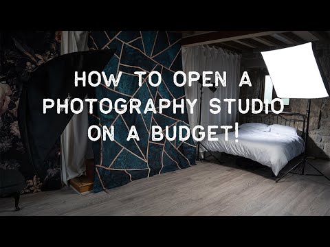 START A PORTRAIT PHOTOGRAPHY STUDIO ON A BUDGET