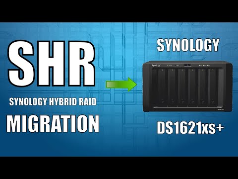 Synology SHR Migration on the DS1621XS+ NAS