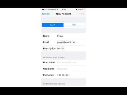 How to configure Zimbra on iPhone