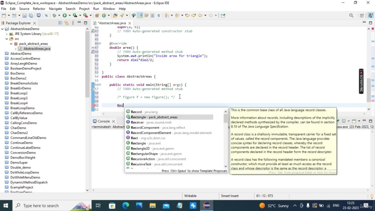Inheritance practical part3 | Java