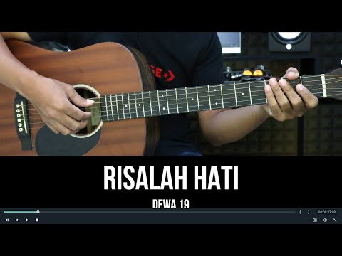 Risalah Hati - Dewa 19 | Tutorial Chord Gitar Mudah dan Lirik
