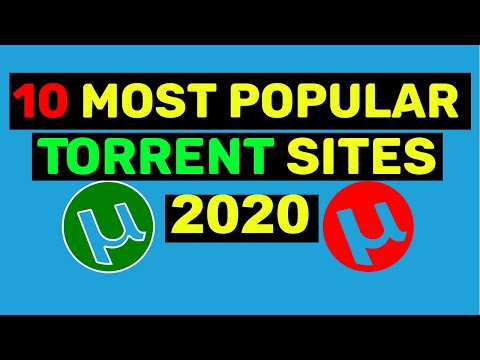 Top 10 Most Popular Torrent Sites of 2020