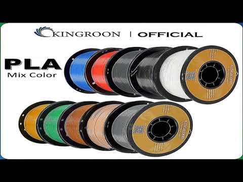 KINGROON PLA Filament 1.75mm 5/10KG pla Plastic For 3D Printer, Standard 1kg/roll 3D Printing F