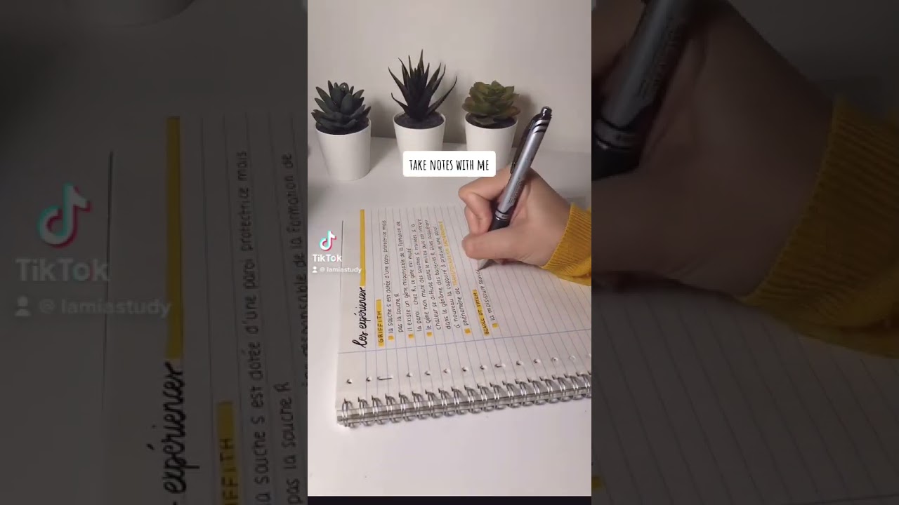 Take notes with me! 🤍 #study #notes #aesthetic
