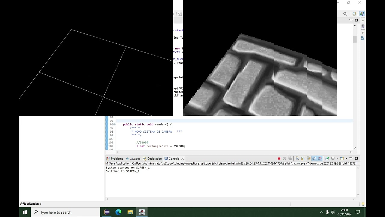 Java3D - Floor Rendering with Spatial System
