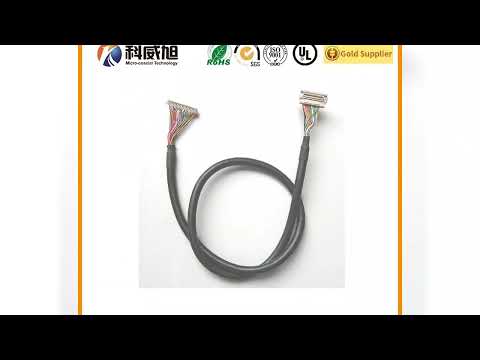 Custom 20374 050E 30 Ultra Fine Cable Assemblies for 2560x1600 LVDS USA USLS00-40 Wire Harness