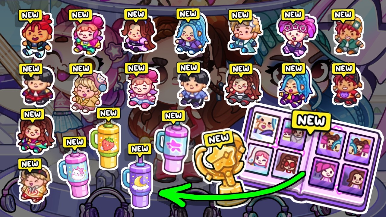 COLLECT ALL THE PHOTOS AND REVEAL MORE SECRETS! // CANDY LOVE / AVATAR WORLD