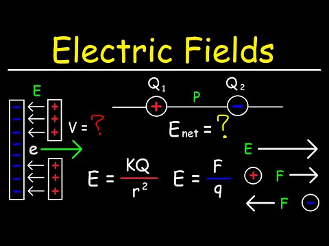 Electric Field Due To Point Charges - Physics Problems