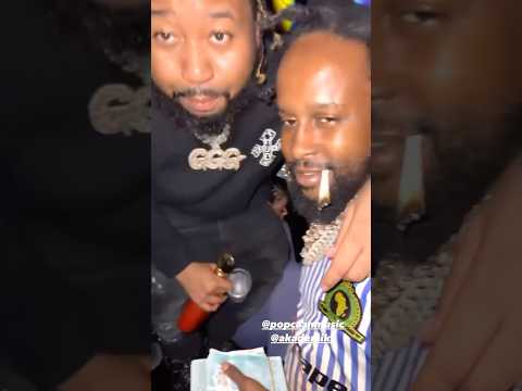Popcaan links up with dj akademiks🔥🐐