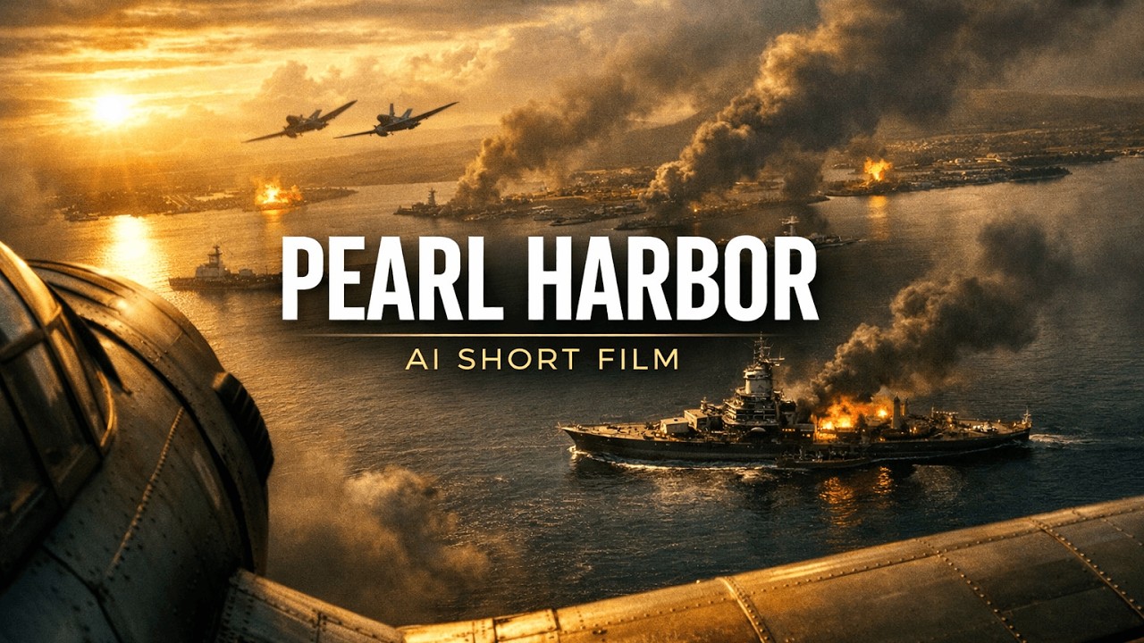 Pearl Harbor Attack 1941 | AI Reconstruction