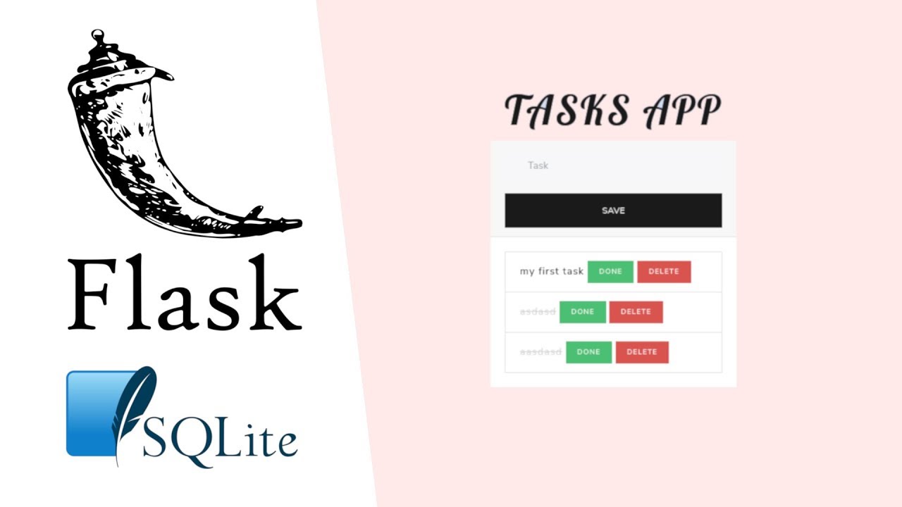 Flask & SQLite 3 CRUD (SQLAlchemy, PipEnv)
