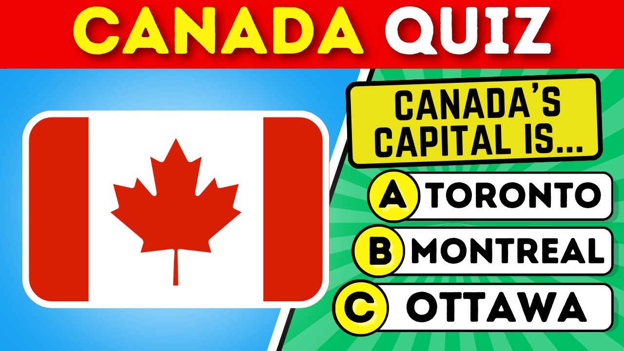 How Well Do You Know CANADA?🇨🇦🤔 50 General Knowledge Questions🧠📚