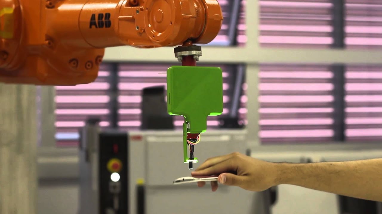 ABB Robot + Node.JS playing Tic Tac Toe