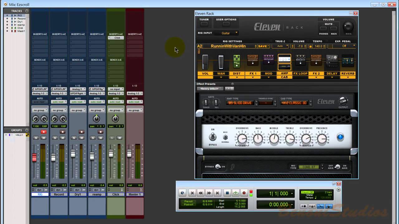 Eleven Rack Tips - Automatic Rig Scroll