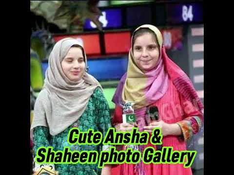 Cute Ansha afridi & shaheen shah afridi All pictures Gallery