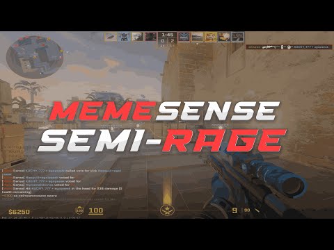 SEMI-RAGE CHEATING with memesense.gg | FREE CFG