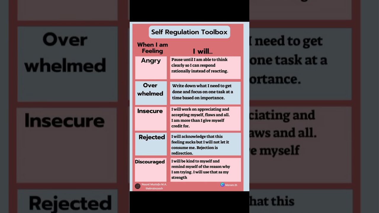 Psychologist Sam Says | VERY IMPORTANT Self Regulation Toolbox