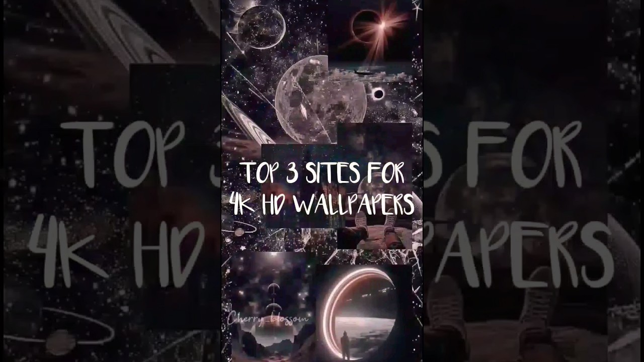 TOP 3 SITES FOR 4K HD WALLPAPERS || link in description || subscribe for more vids》#cherry_blossom 🌸