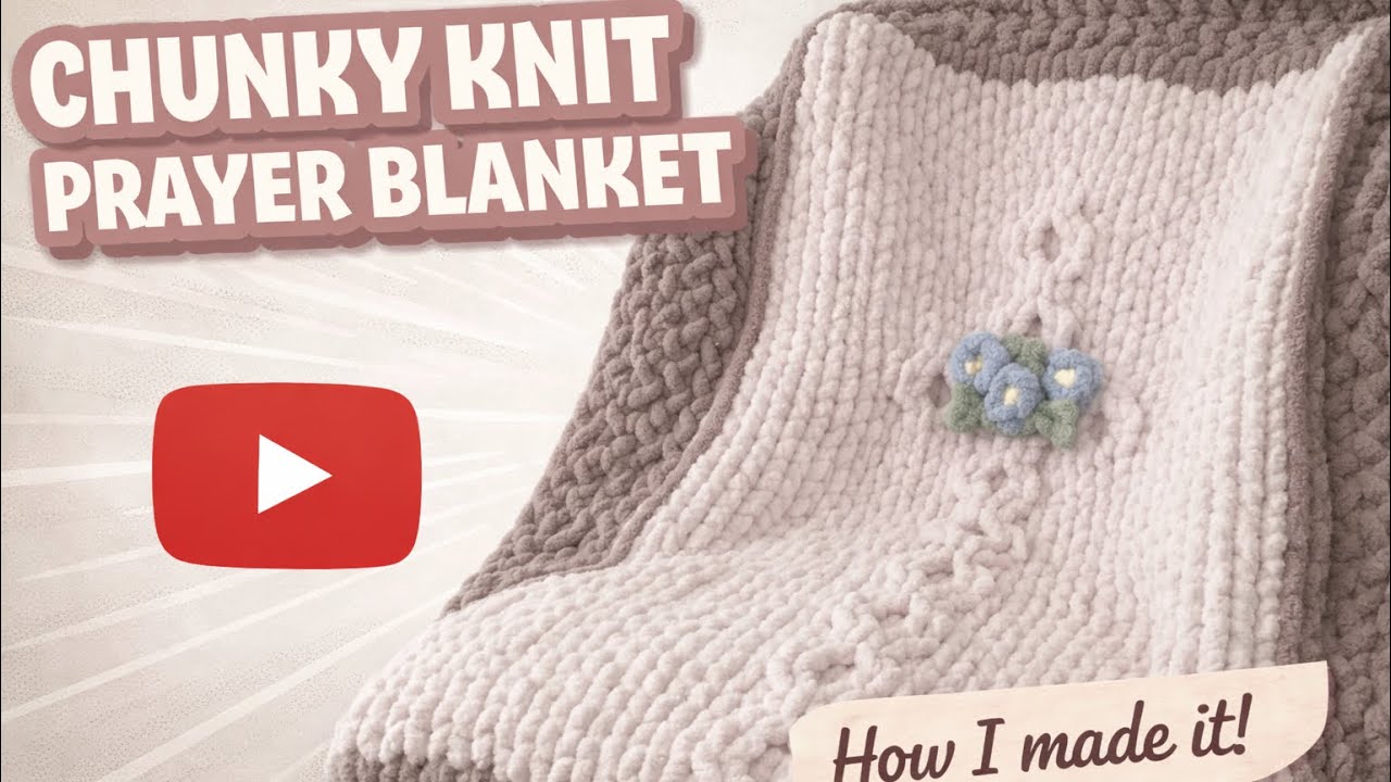Chunky Knit Prayer Blanket