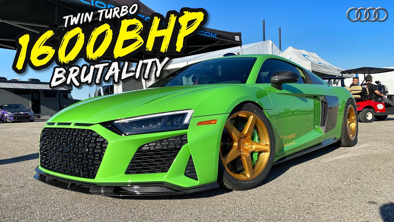 Wicked 1,400-WHP Twin Turbo Audi R8 Will Send Shivers Down Your Spine ...