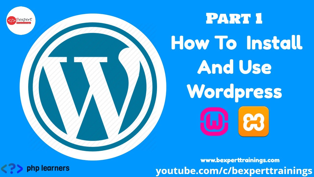 Wordpress Course | How to install and use wordpress part 1 | Lecture 2