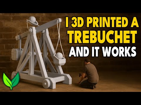 🎲 Working 3D Printed Trebuchet – Launches Ammo at 28mm Scale!・Free STL ...