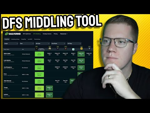HOW TO USE THE DGFantasy DFS Middling Tool