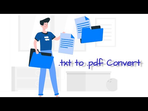 Now convert .txt file to .pdf file | Converter | Web | @EduTech2001
