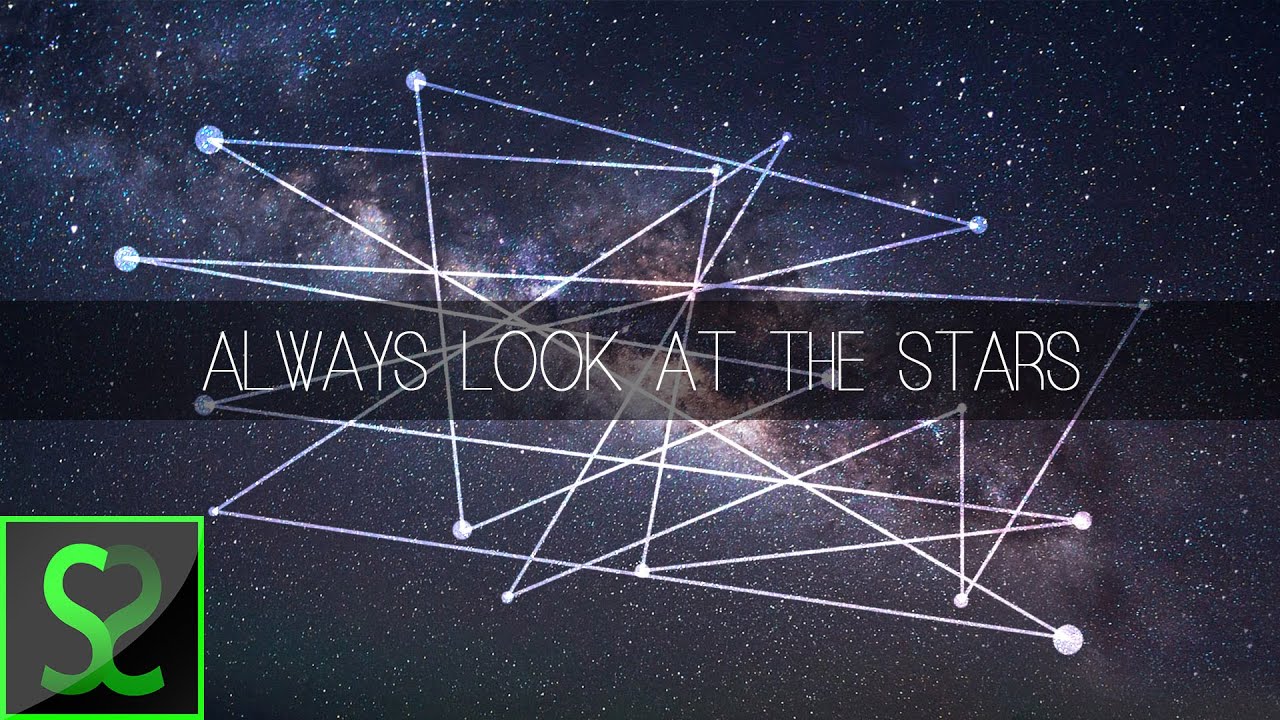 Vector constellation background | Photoshop tutorial