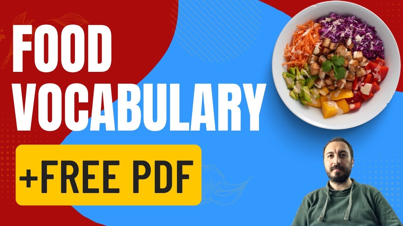 Food Vocabulary for Beginners + Free PDF