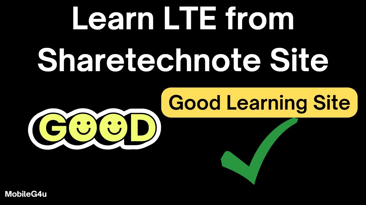 Learn LTE from Sharetechnote Website