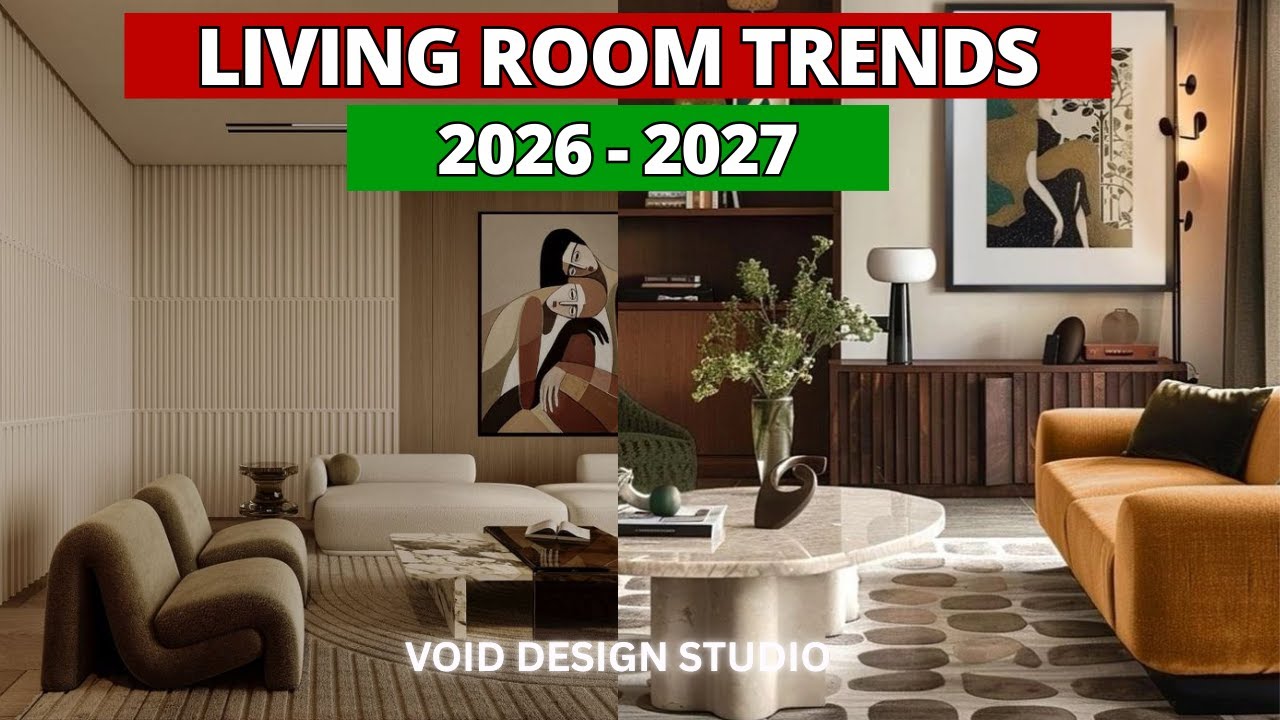 ✨ Living Room Trends 2026–2027 | Future Interior Design Ideas