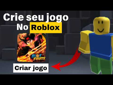 como criar um jogo no Roblox pelo celular[incrível✅] como usar o Roblox studio
