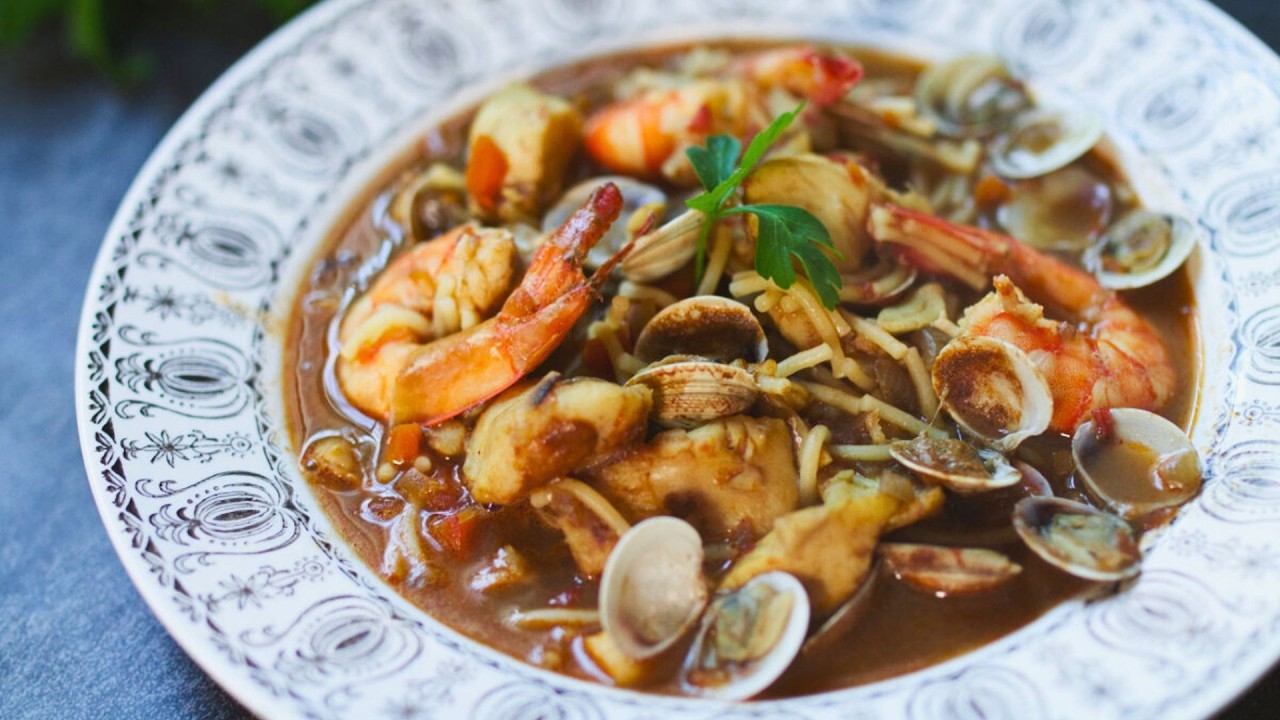 Seafood Soup Sopa De Mariscos