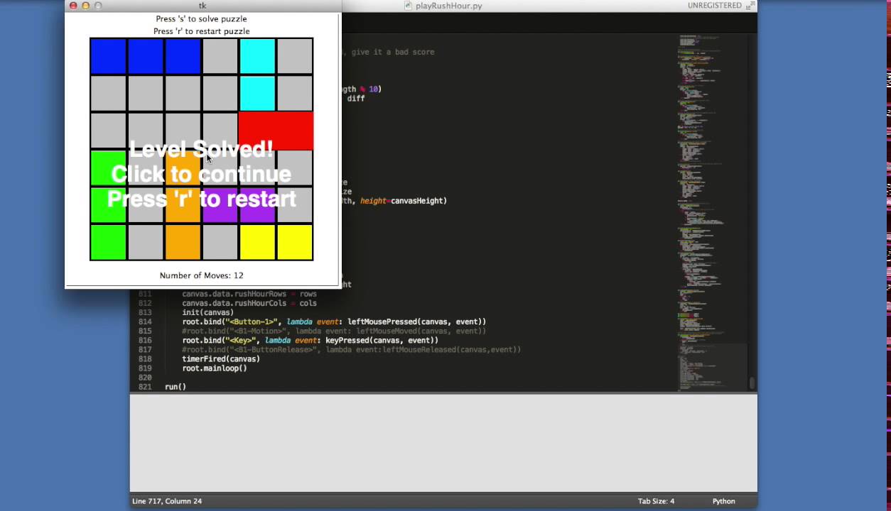 15-112 Term Project: Rush Hour