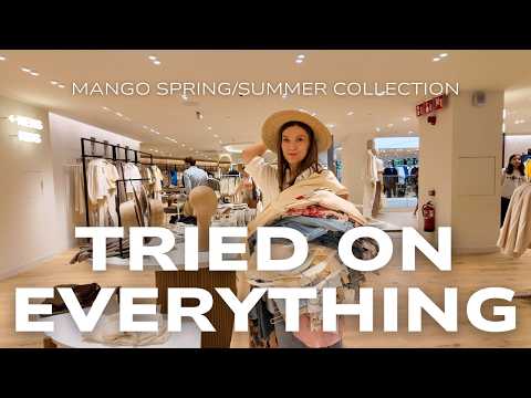 MANGO TRY-ON Spring/Summer 2025! New Style after Losing 10kg? | Margarita Mundina