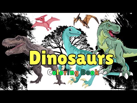 50 Dinosaurs Coloring Pages for All Ages – Print-Ready PDF