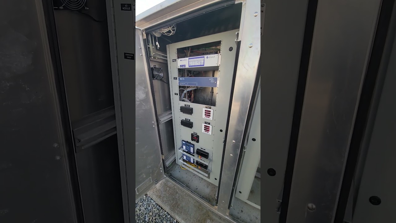 Substation Relay & SCADA outdoor enclosure @substation2server #scada #relay
