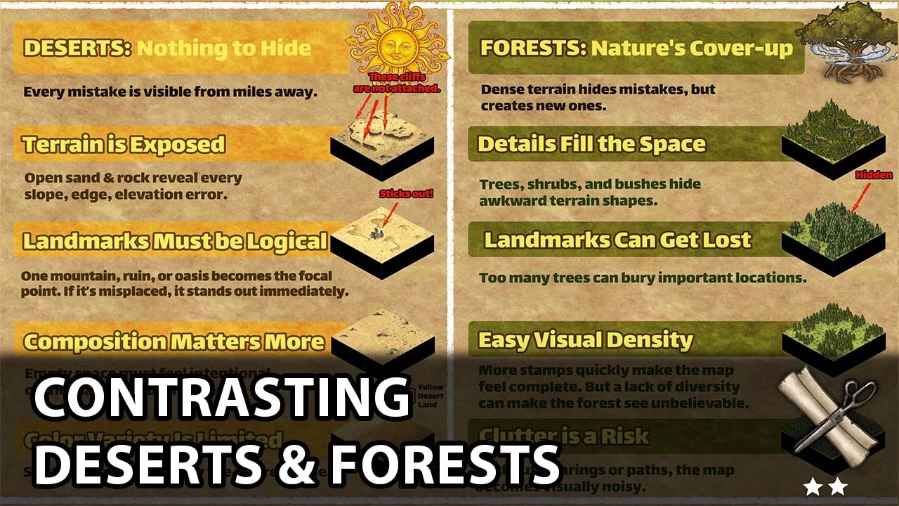 Contrasting Forests & Deserts | Masterclass Clip