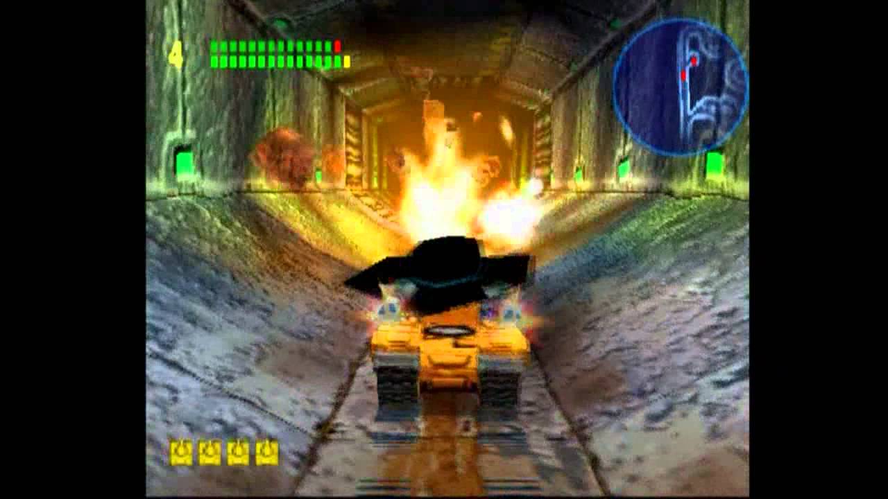 Tiny Tank (PS1) - Hard mode playthrough - Level 3