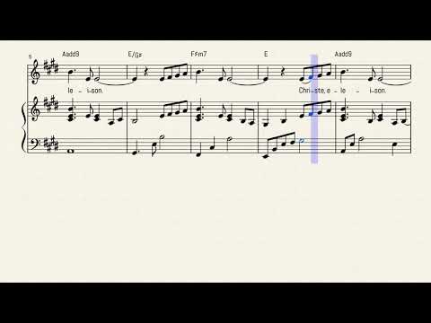Kyrie Eleison, Mass of Restoration, Blakesley