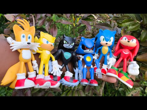 Sonic The Hedgehog 3/Sonic/Super Sonic/Metal Sonic/Tails/Knuckles/Super Hero/Silver/Action Figure