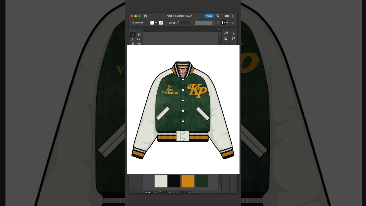The EASIEST way to Fashion Design! #fashiondesigner #adobeillustrator