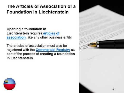 Create a Foundation (Stiftung) in Liechtenstein