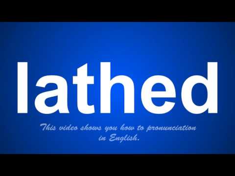 the correct pronunciation of latigo in English.