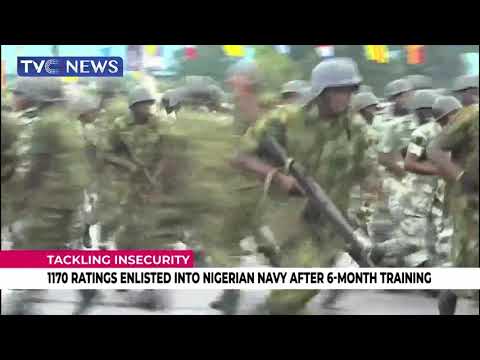 1170 Ratings Enlisted Into Nigerian Navy After 6Month Training