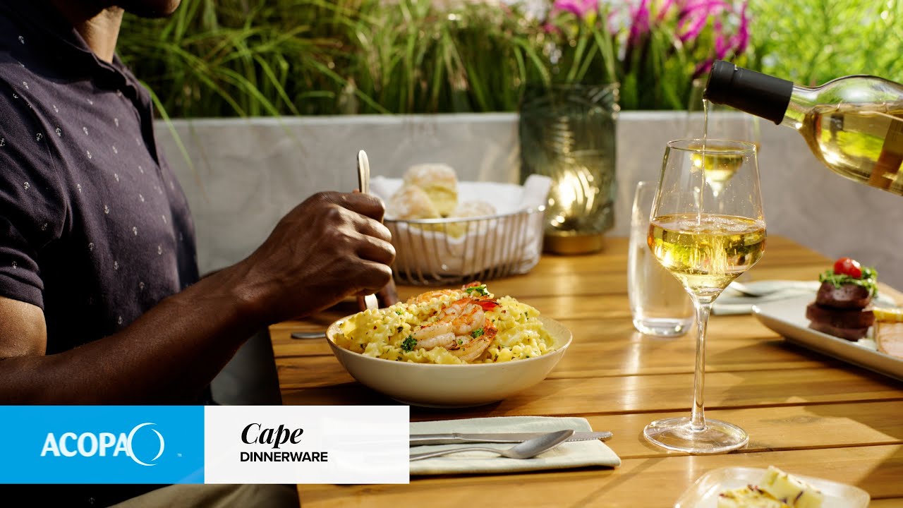 Enhance Your Table Setting with Acopa Cape Dinnerware