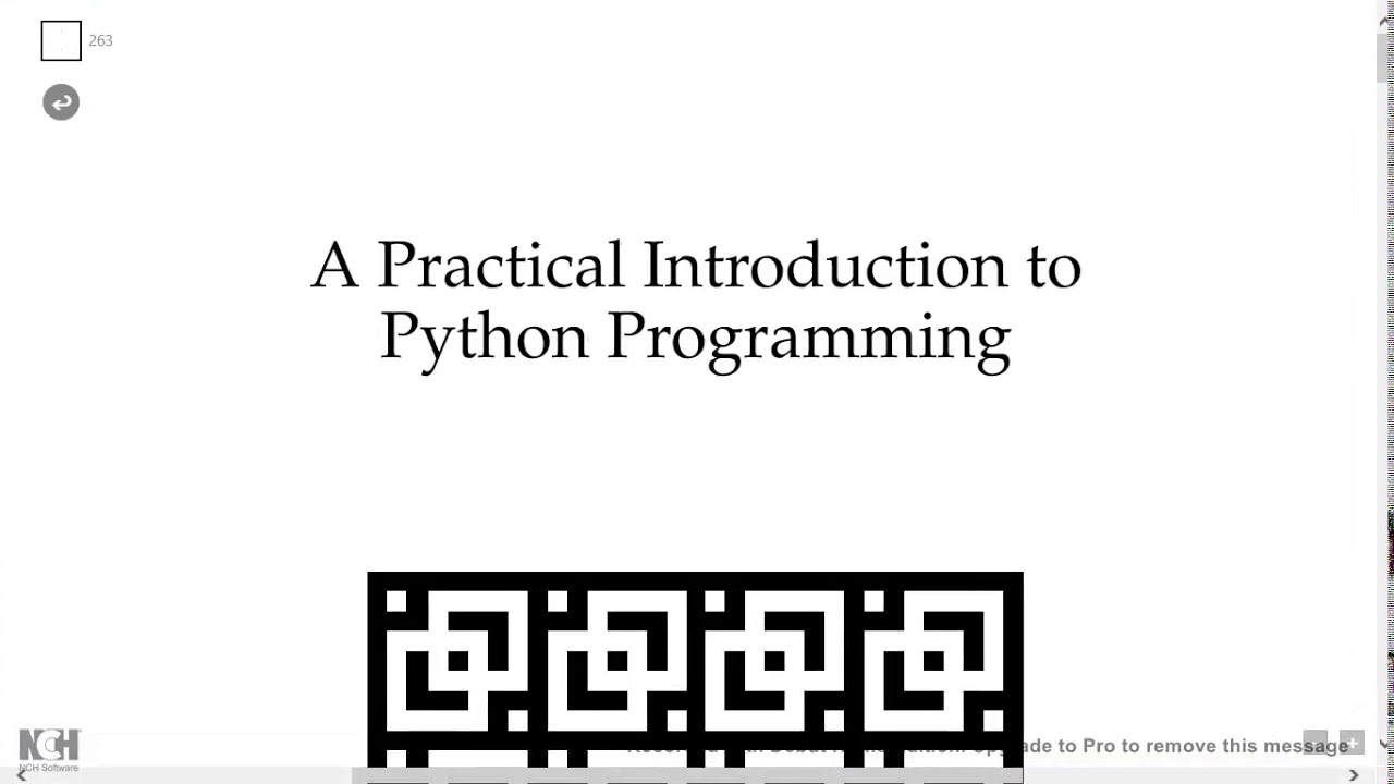 A Practical Introduction To Python Programming - Exercise 2 5 2a