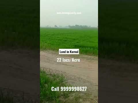 20 Acres Land in Karnal | 22 Lakhs per Acre Demand | Call 9999998627